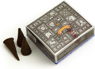 Satya Jewelry Nag Champa Räucherkegel Super Hit, Bunt