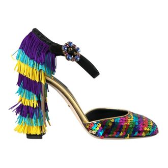 Dolce & Gabbana Mary Jane Pumps - - Shoes - Damen - Mehrfarbig - 40 EU
