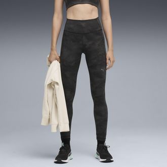 Puma CLOUDSPUN High-Waist-Leggings Damen, Kleidung, Schwarz, XXS