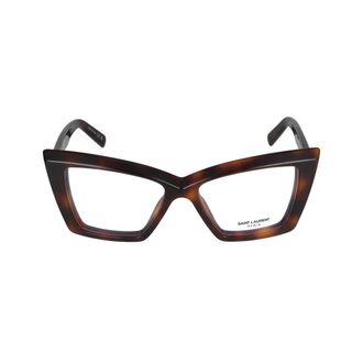Saint Laurent Havana Transpa Brille SL 657 OPT - - Accessories - Damen - Braun - 54 MM