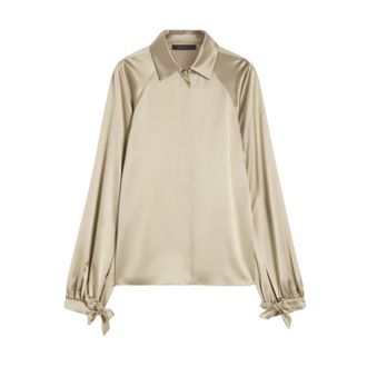 Max Mara Shirt - - Blouses & Shirts - Damen - Beige - M