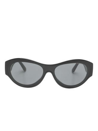 Emporio Armani lunettes de soleil Heart - Noir