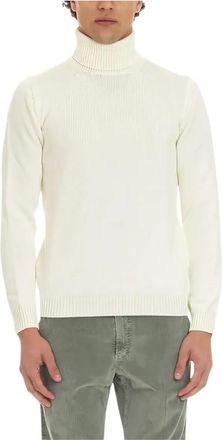 Roberto Collina Homme, Pulls, Beige, Taille: 2XL Dolcevita ML