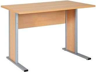 Schildmeyer Möbelpartner Manni Schreibtisch, samerbergbuche, ca. 90,0 x 65,0 x 72,2 cm (BxTxH)