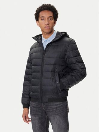 HUGO BOSS &Uuml;bergangsjacke Odenis 50543616 Schwarz Regular Fit