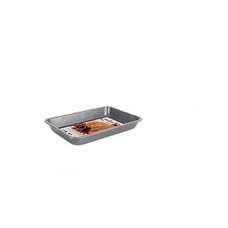 Quttin 49423 Rechteckiges Tablett Marble, 28,5 x 19,5 cm, Metall