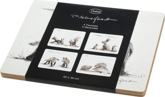 GOEBEL Waldtiere - Platzsets Peter Schnellhardt