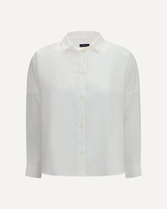 Deperlu Cotton and linen blend Shirt Female L