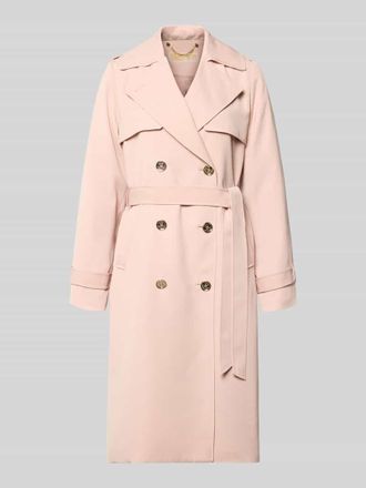 Michael Kors Zweireihiger Trenchcoat mit Bindeg&uuml;rtel