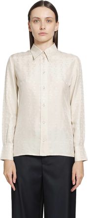 Gucci Habotai Jacquard Shirt