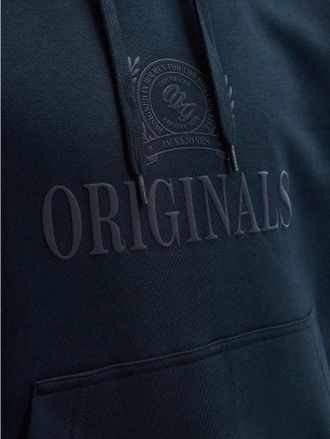 Jack & Jones Plus Size Kapuzensweatshirt JORFREDERIKSBERG MONOGRAM SWEAT HOOD PLS Baumwollmischung, regular fit