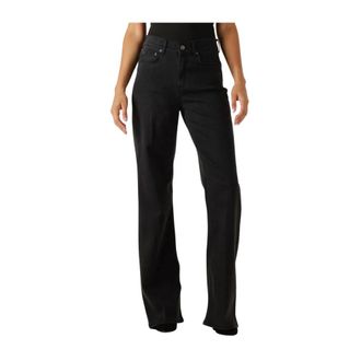 Drykorn Graue Flared Jeans f&uuml;r Frauen - - Jeans - Damen - Schwarzk - W31 L34