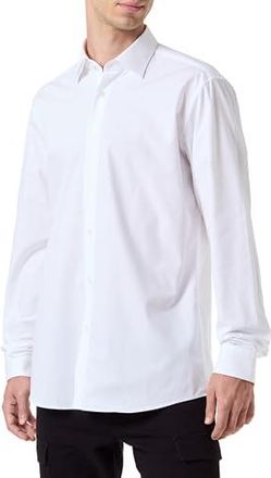 HUGO BOSS Valerio Chemise, Open White, 44 Men