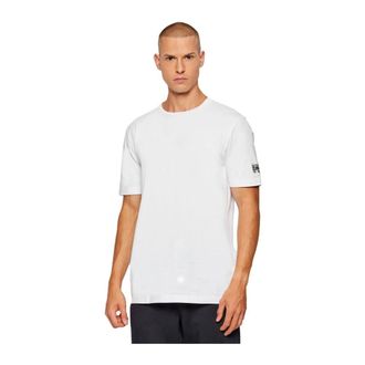 HUGO BOSS Homme, Tops, Blanc, Taille: S Round T-Shirt