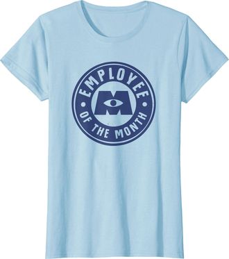 Disney Pixar Monsters At Work Employee Of The Month Badge T-Shirt