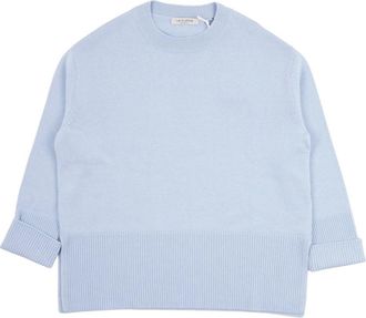 La Fileria Femme, Pulls, Bleu, Taille: 40 FR Pulls &agrave; col rond