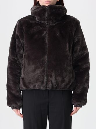 Save The Duck Pelzmantel SAVE THE DUCK Damen Farbe Braun