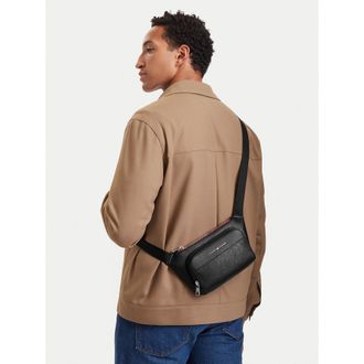 Tommy Hilfiger G&uuml;rteltasche Tommy Hilfiger Th Central Bumbag AM0AM14755 Schwarz