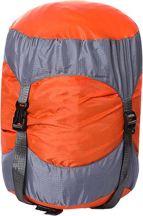 Generico Aufbewahrungstasche, Schutzh&uuml;lle f&uuml;r Schlafs&auml;cke, platzsparender Organizer f&uuml;r Decken, Camping, Schwimmen, Wandern, orange XL, siehe die Beschreibung,
