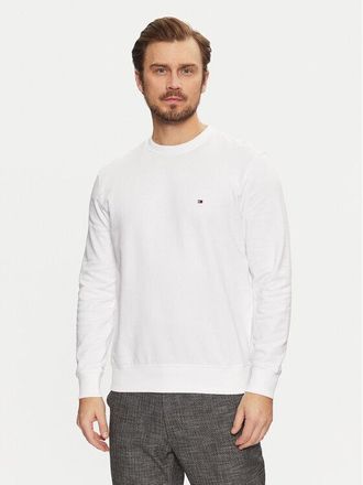 Tommy Hilfiger Sweatshirt Essential MW0MW37237 Weiß Regular Fit