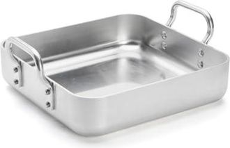 De Buyer De Buyer 7664.30 Rechteckige Bratplatte Aus Aluminium 30Cm