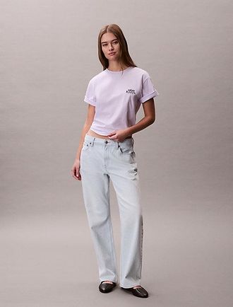 Calvin Klein T-shirt relaxed avec logo brod&eacute;