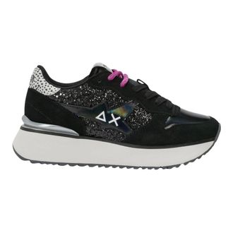 Sun 68 Big Stargirl Glitter - Femme - Chaussures - Noir - Taille: 36 EU