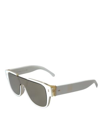 Dolce & Gabbana Womens White Acetate Mirror Lenses Dg4356 Sunglasses