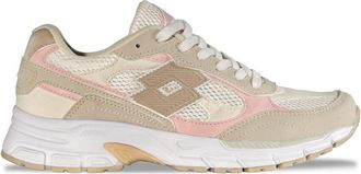 Lotto FLOWTIV Unisex Sneaker, Sand/Rose, 39 EU