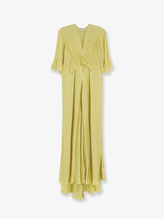 Alberta Ferretti Satin long dress - ALBERTA FERRETTI - gender_Woman