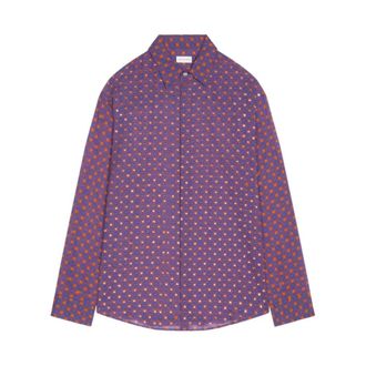 Dries Van Noten Besticktes Langarmshirt - - Shirts - Herren - Mehrfarbig - M