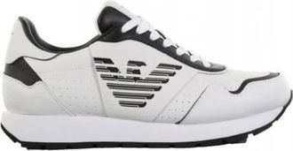 Emporio Armani Homme, Chaussures, Blanc, Taille: 37 EU Baskets