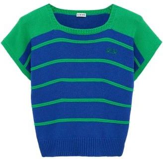 Loewe Pull sans manches en coton et laine