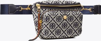 Tory Burch Damen Mini-G&uuml;rteltasche mit T-Monogramm