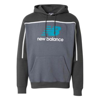 New Balance Homme, Sweatshirts et sweats &agrave; capuche, Gris, Taille: XS Classics Fleece Sweat &agrave; capuche