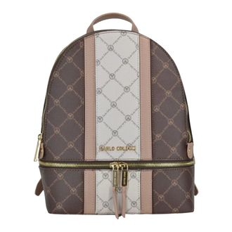 Carlo Colucci unisex, Sacs, Brun, Taille: ONE Size Backpacks