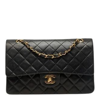 Chanel Pre-owned Matelasse Lambskin Chain Shoulder Bag - - Pre-owned - Damen - Schwarzk - ONE SIZE