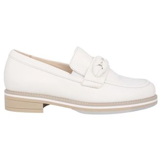 Gabor Elastische Leder-Loafer - - Shoes - Damen - Wei&szlig; - 35 1/2 EU