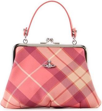 Vivienne Westwood Petit sac &agrave; main &agrave; carreaux