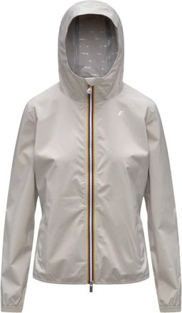K-Way Femme, Vestes, Beige, Taille: 44 FR Lil 2.0 Stretch Dot Jacket