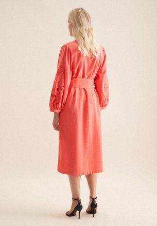 Seidensticker Sommerkleid Schwarze Rose 7/8 Rundhals Uni