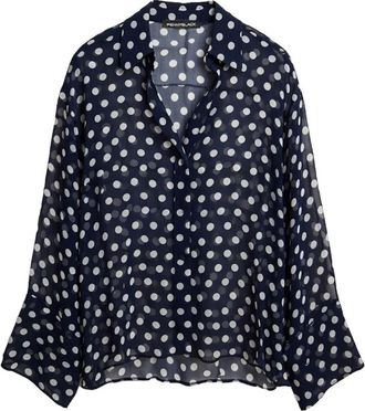 Pennyblack Femme, Blouses et Chemises, Bleu, Taille: 44 FR Blouse Pbbegrege Pennyblack