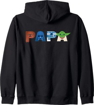 Star Wars Papa Character Letters Family Trip Matching Gift Kapuzenjacke