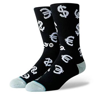 Stance ACCESSORI CALZE UNISEX SFERA MONEY M556C18SFM (L - BLACK)