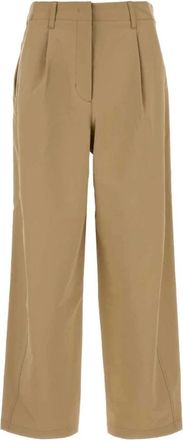 Herno Femme, Pantalons, Beige, Taille: 38 FR Wide Pantalons