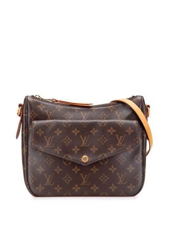 Louis Vuitton sac &agrave; bandouli&egrave;re Monogram Mabillon (2015) - Marron