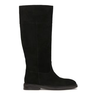 Kazar Femme, Chaussures, Noir, Taille: 41 EU Bottes plates en daim &agrave; enfiler.Ce produit taille grand