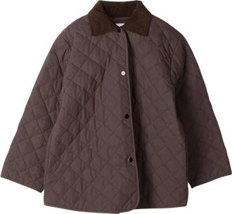 Stylein Femme, Vestes, Brun, Taille: 42 FR Veste matelassée Sabria en Café