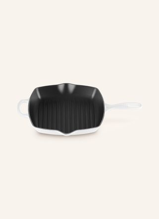 LE CREUSET Grillpfanne Signature weiss