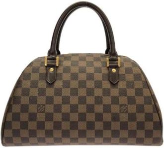 Louis Vuitton Sac &agrave; main Pre-owned Ribera MM - Femme - Pre-owned - Brun - Taille: ONE Size